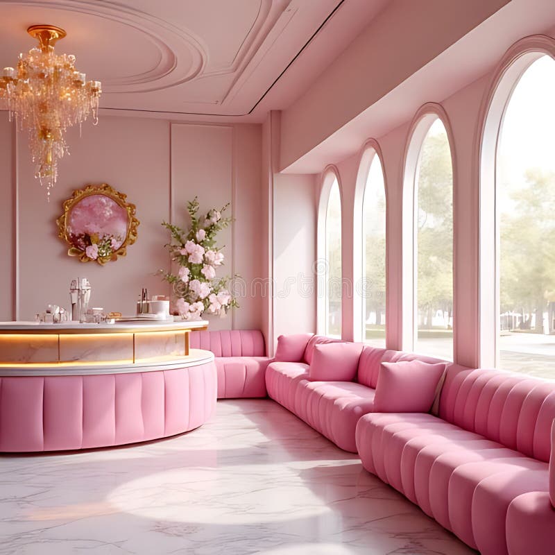 Creating a Chic Atmosphere Elegant Lounge Interior Design with Modern ...