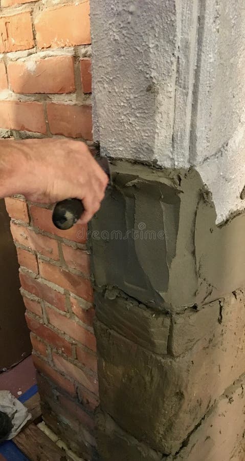 Creating Concrete Stones stock photo. Image of home - 170614392