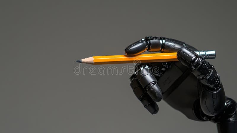 Creating Content with Robotic Hand-held Pencils in the Future Stock ...