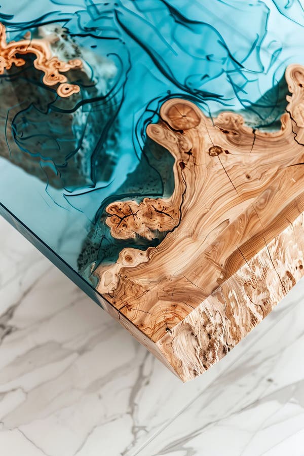 Creating Decorative Tables and Furniture Using Epoxy Resin and Wood ...