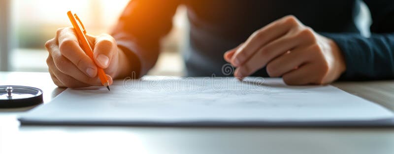 Creating Description and Keywords for ImageA Person is Focused on ...