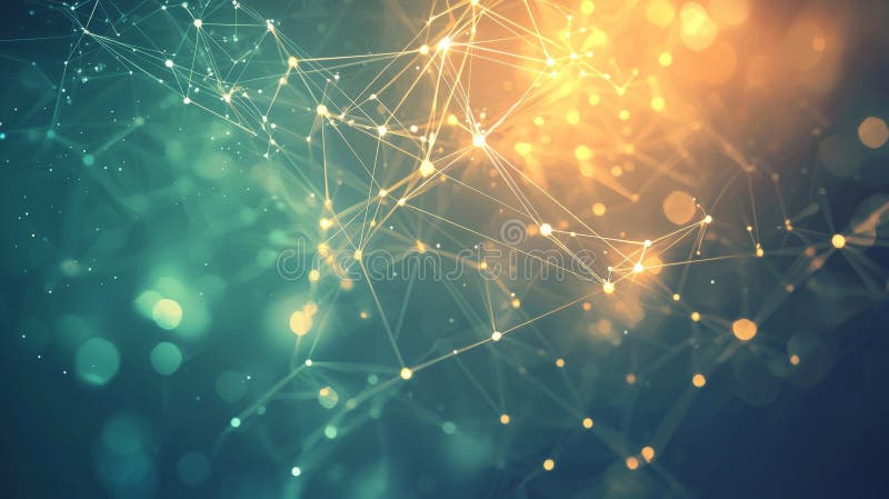 Creating a Digital Tapestry that Connects Humanity Stock Image - Image ...