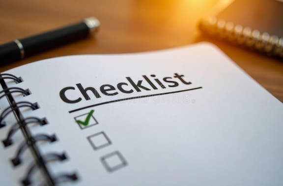 Creating an Effective Checklist for Organizing Tasks and Projects Stock ...