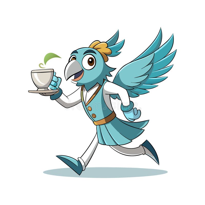 Creating Ghost Glass with a Faint Parrot Stock Vector - Illustration of ...