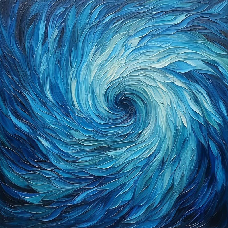 Creating a High-resolution Textured Blue Artwork with Patterns Stock ...