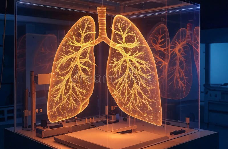 Creating Human Lungs with Bioprinting Technology in a Futuristic Lab ...
