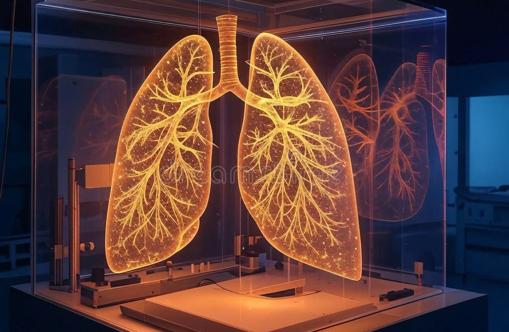 Creating Human Lungs with Bioprinting Technology in a Futuristic Lab ...