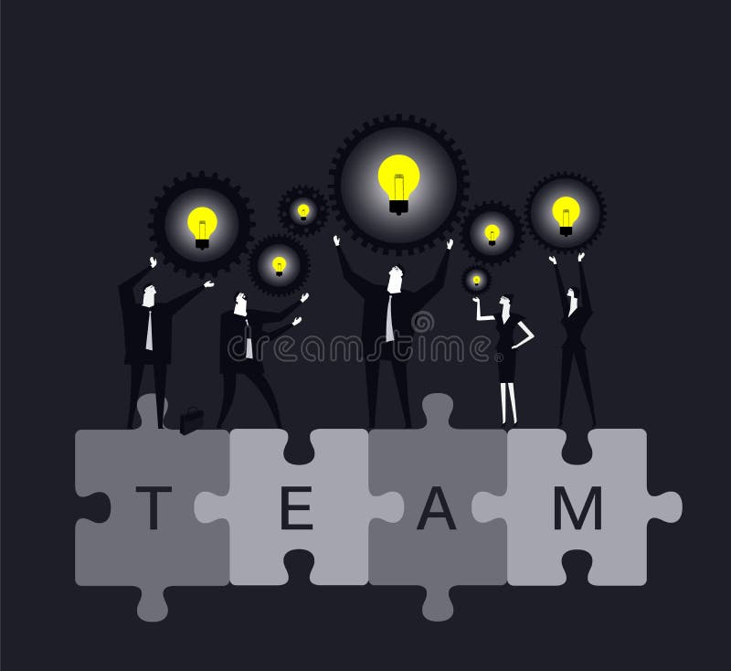 Many ideas stock illustration. Illustration of hope, belief - 64305086