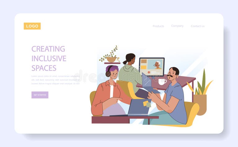 Inclusive Spaces Stock Illustrations – 360 Inclusive Spaces Stock ...