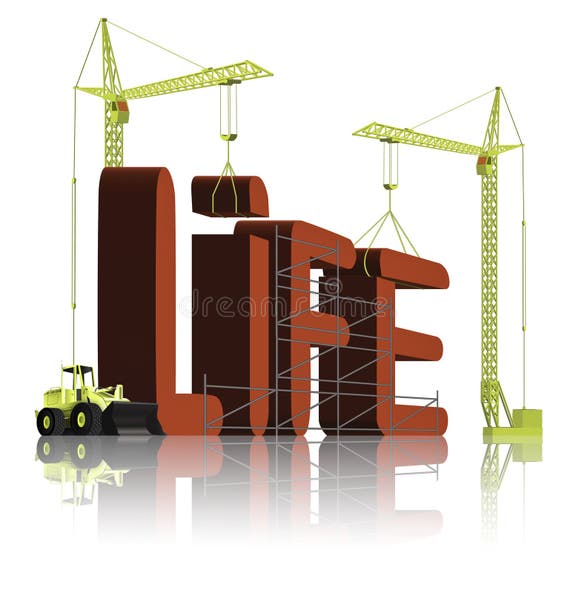 Creating Life Creation Birth or Origin Stock Illustration ...