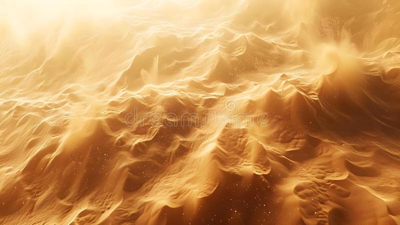 Creating a Lifelike D Sand Pattern with Swirling Dust Particles and ...
