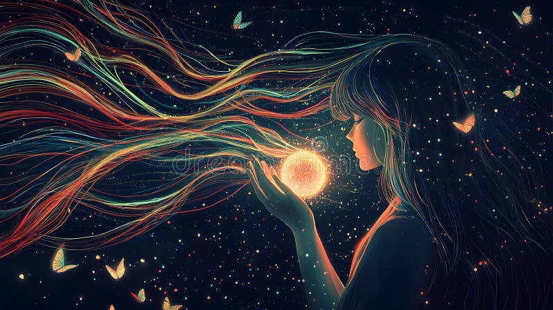 Creating Light Energy Ethereal Landscape Digital Art Cosmic Realm ...