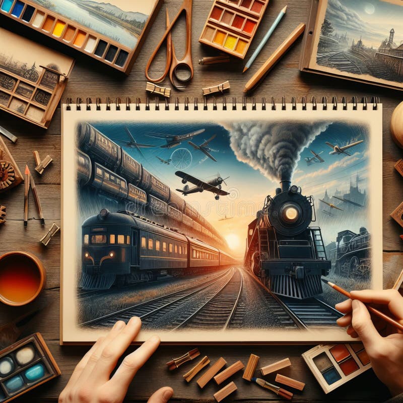 Creating a List of Unique and Unusual Scenes Inspired by Rail T Stock ...