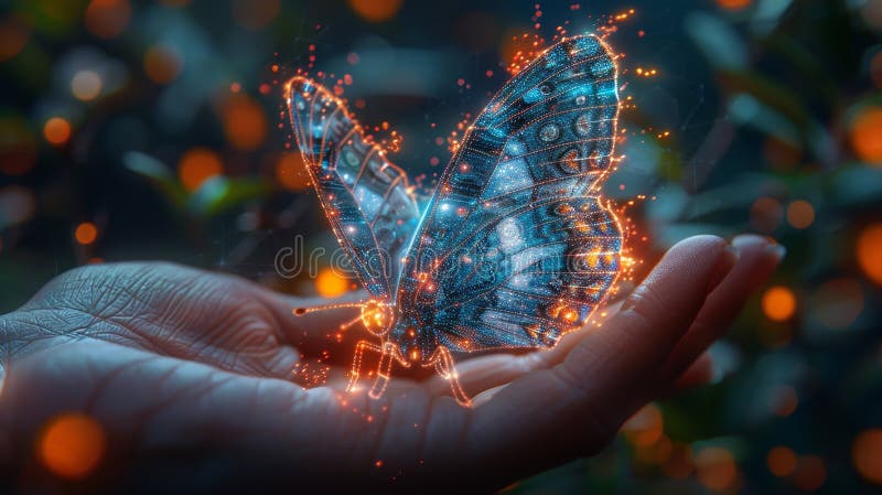 Creating New Technologies in a Digital Future, Digital Butterfly in ...