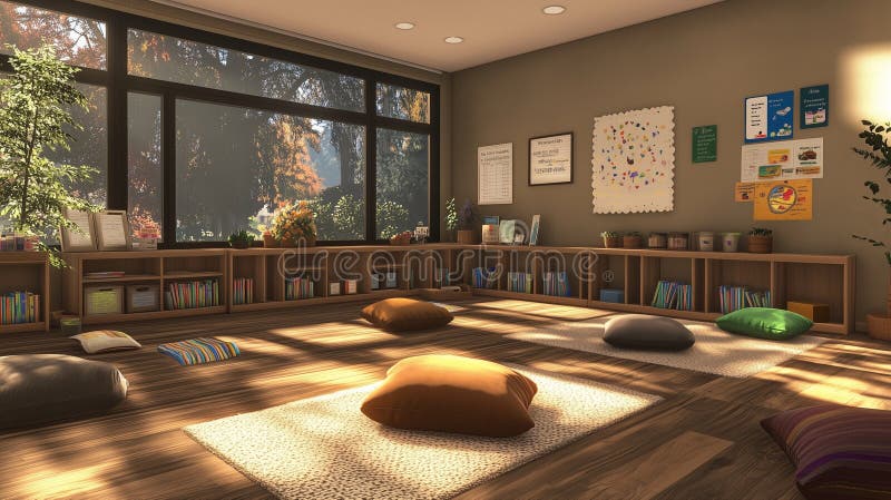 Creating a Nurturing Environment for Autism Awareness and Support Stock ...