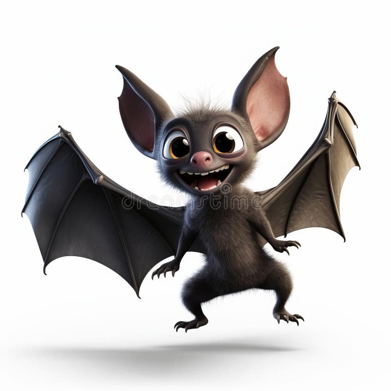Creating a Realistic 3d Bat Model with Pixar Technology Stock ...