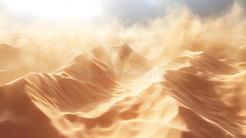 Sandstorms Simulation Stock Illustrations – 3 Sandstorms Simulation ...