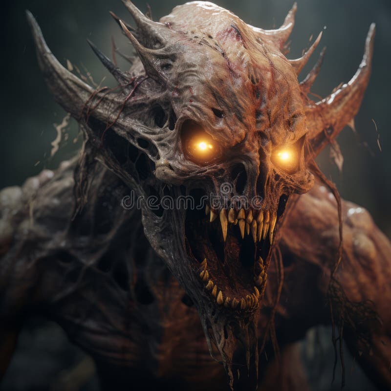 Creating a Realistic Demon Character in Unreal Engine: Intense Close-up ...