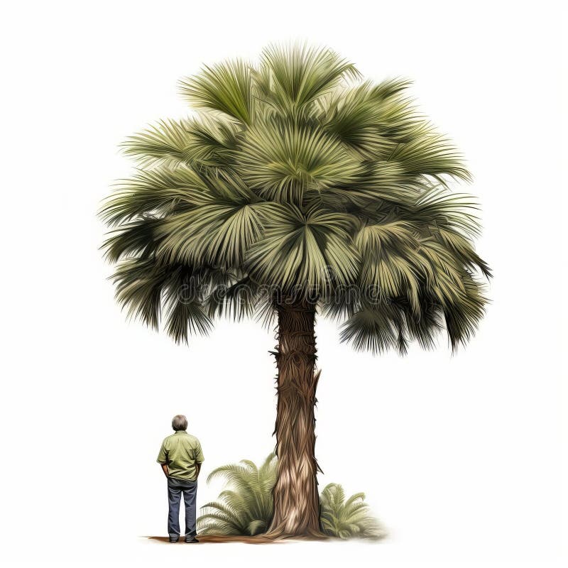 Creating a Realistic Sabal Palm Image in Photoshop Tutorial Stock ...