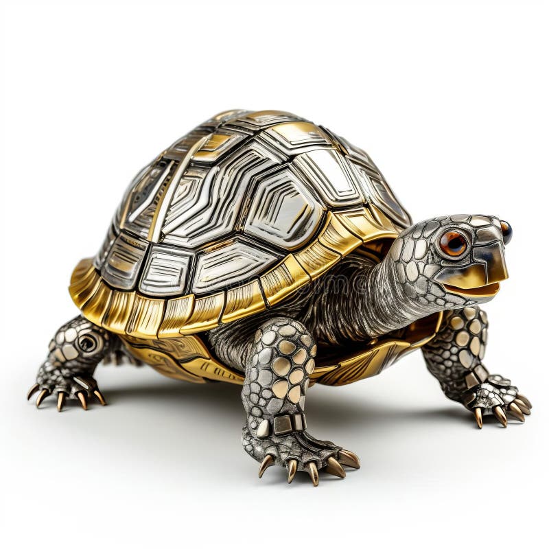 Creating a Realistic Turtle 3d Model with Metal Texture Stock ...