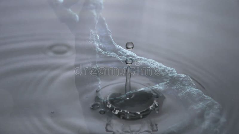 Creating Ripples and Splash, Water Droplet in Slow Motion Animation ...