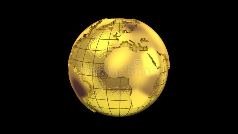 Creating a Rotating Globe stock footage. Video of frames - 96106096