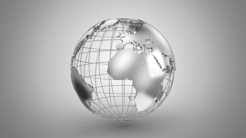 Creating a rotating globe stock footage. Video of loop - 96662854