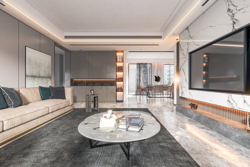 Creating a Serene Ambience Interior Design for a Relaxing Living Room ...