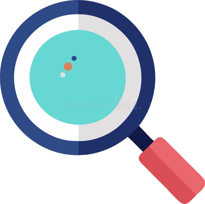 Simple Search Icon Vector Illustration Stock Vector - Illustration of ...
