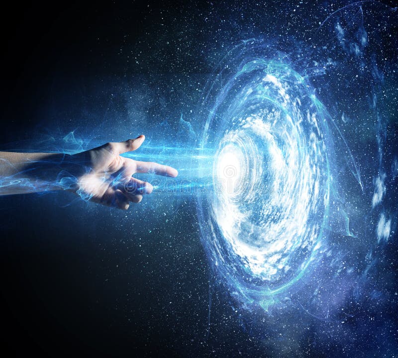 Hands Touching Universe Stock Illustrations – 38 Hands Touching ...