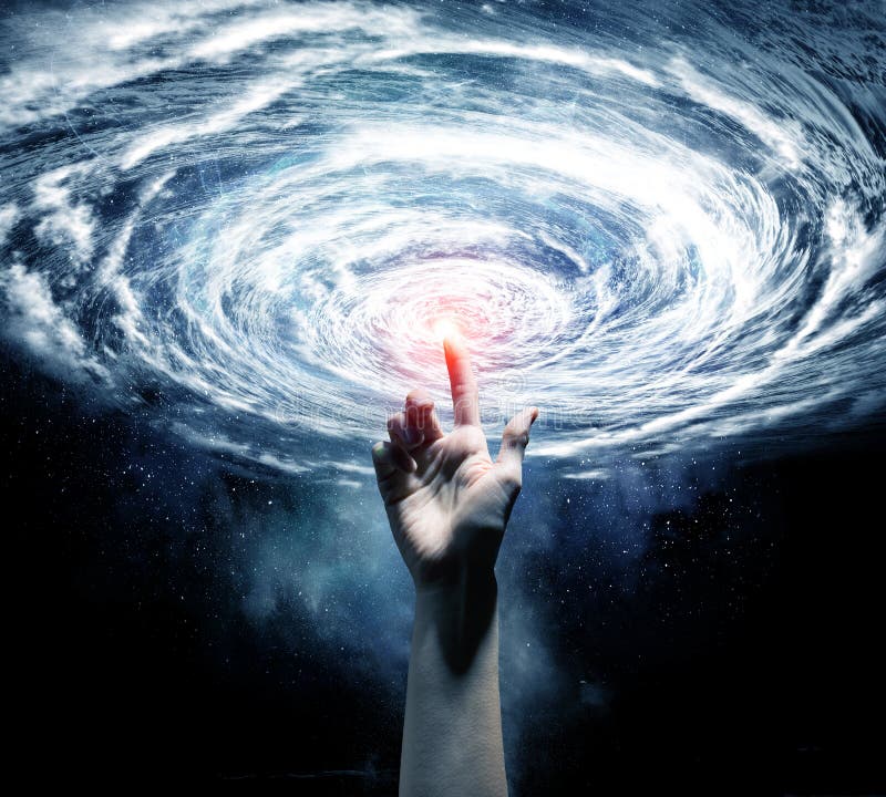 When Creating Something Unique Stock Image - Image of moon, background ...