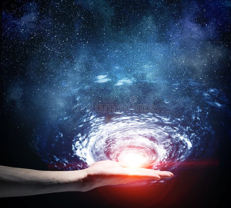 When Creating Something Unique Stock Image - Image of palm, exploration ...