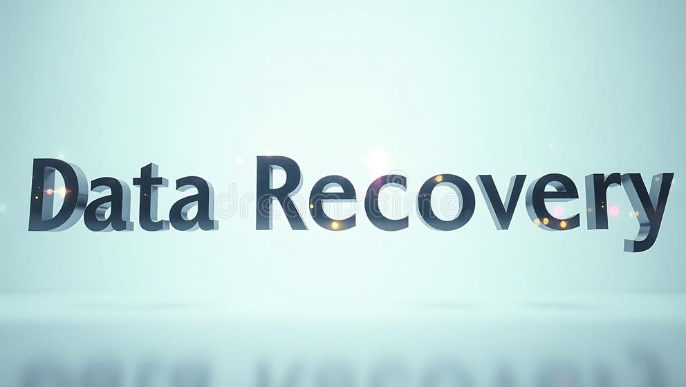 Creating a Striking Visual Effect for Data Recovery in a Modern Digital ...
