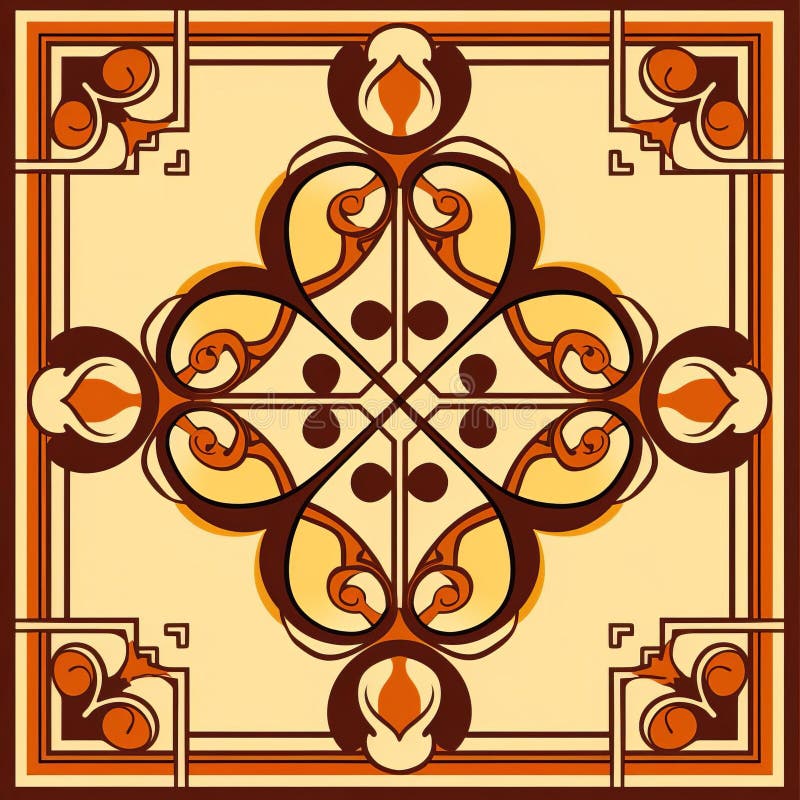 Creating a Stunning Scottish Ale Tile Pattern Stock Illustration ...