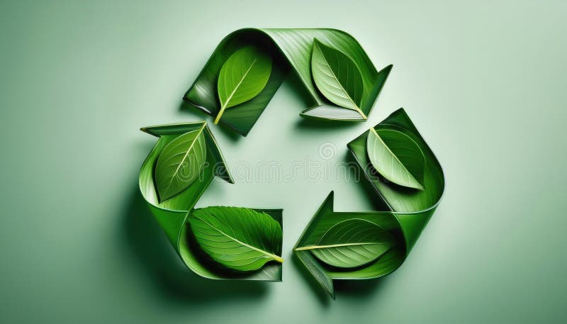 Creating a Sustainable Future through Waste Stock Photo - Image of ...