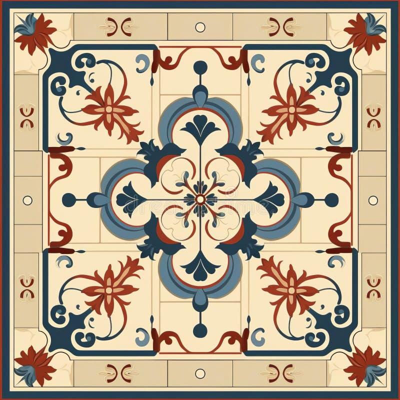 Creating Unique German Pilsner Tile Patterns with Personal Touch Stock ...