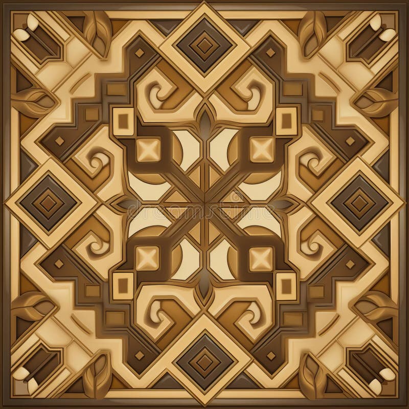 Creating Unique Oud Bruin Tile Patterns with First-class Designs Stock ...