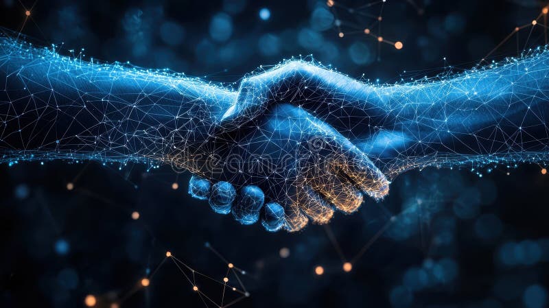 Creating Unity Digital Collaboration in Abstract Graphic Design ...