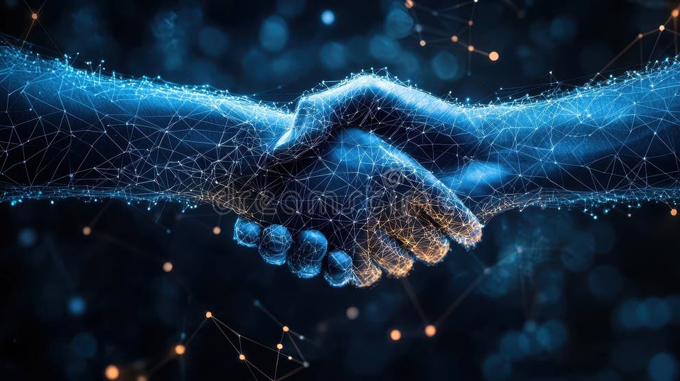 Creating Unity Digital Collaboration in Abstract Graphic Design ...