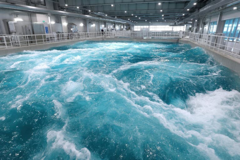 Creating Waves in a Large Indoor Water Tank for Testing and Research ...