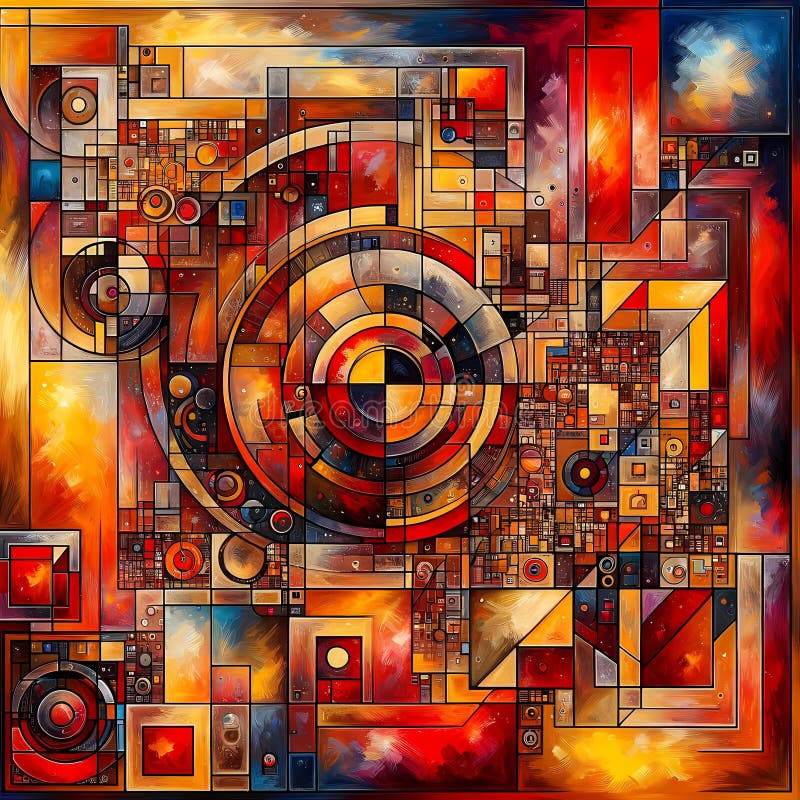 The Creation Abstract Mind - AI Generated Image Stock Illustration ...