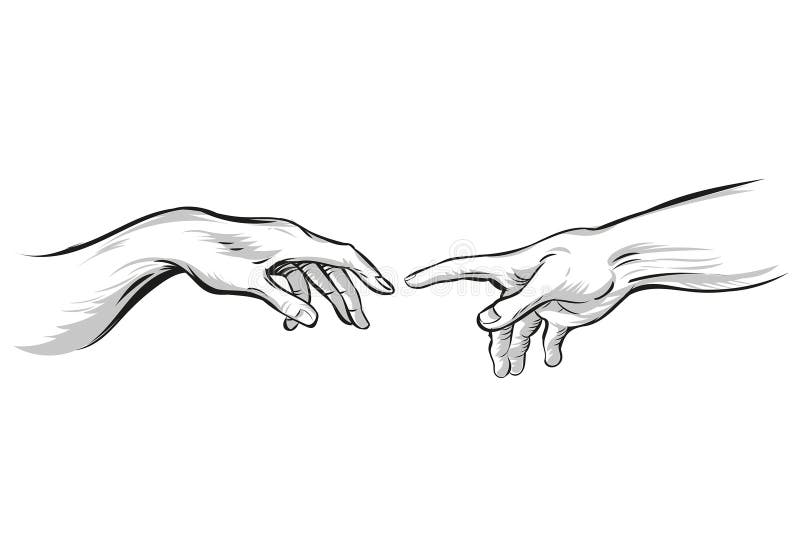 Michelangelo Drawings Hands