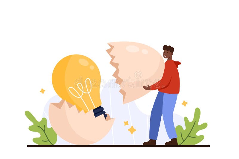 Creation of Creative Startup, Birth of New Genius Idea and Project ...