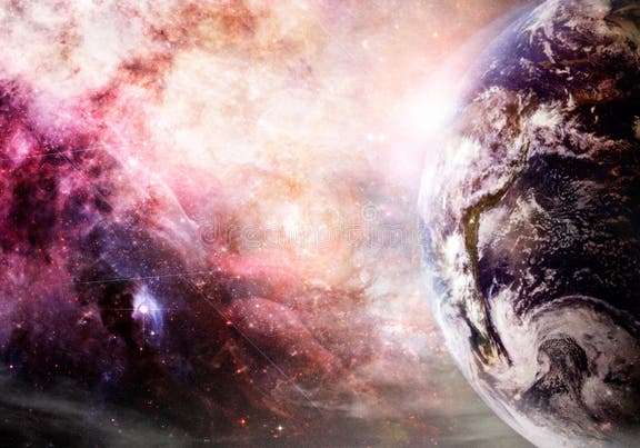 Creation of Earth stock image. Image of colored, bright - 33212735