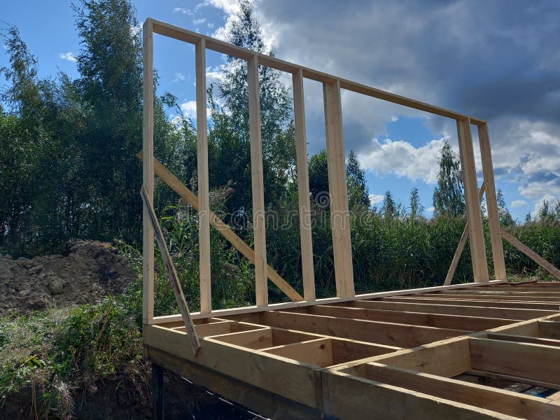 The Frame of the Rough Floor Stock Photo - Image of steel, floor: 229711758