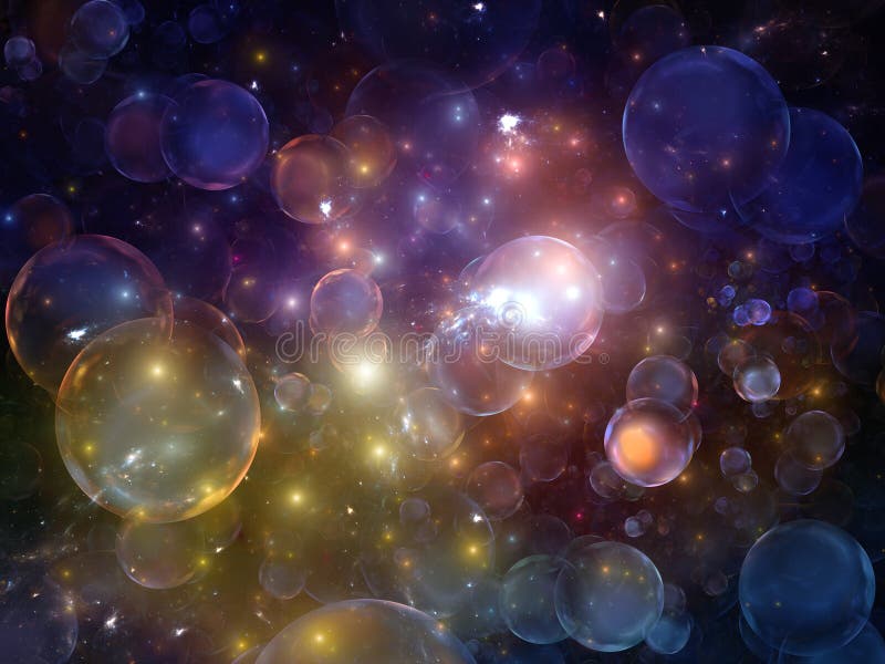 Creation of Matter stock illustration. Illustration of geometry - 185841613