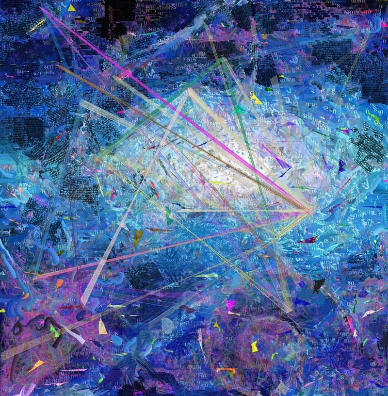 Creation moment stock illustration. Illustration of depth - 73550223