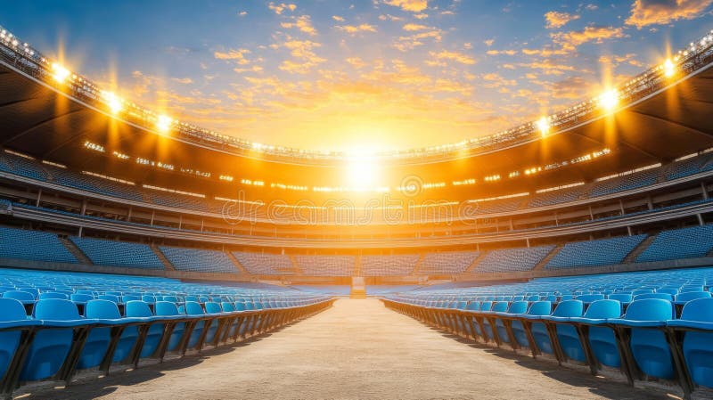 The Creation of a Sports Stadium is Made Possible by Futuristic ...