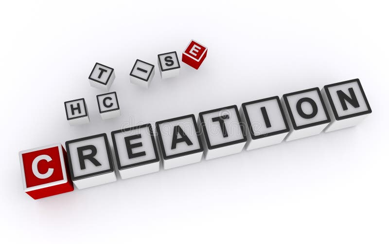 Creation word cloud stock vector. Illustration of covenant - 161972335