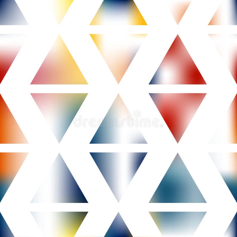 Creative Abstract Art Triangles Background. Stock Illustration ...